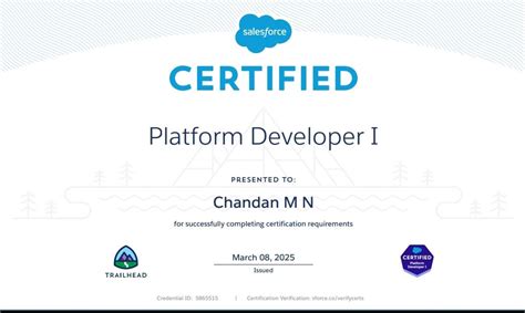Salesforce Platformdeveloper1 Salesforcecertified Trailblazer