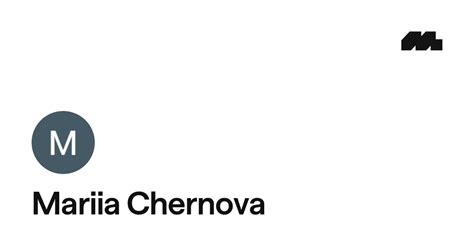 Mariia Chernova Mariaur Mobbin
