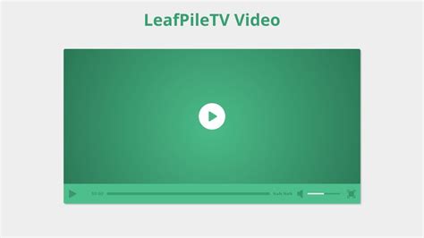 Video Player For Website Using Html Css Jquery Html5 Video Player