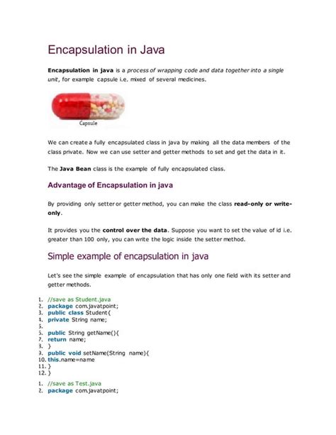 encapsulation docx