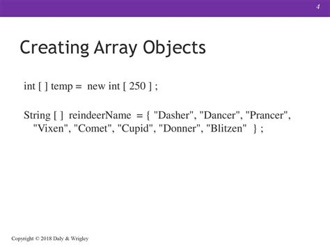 Chapter 6 Arrays Ppt Download