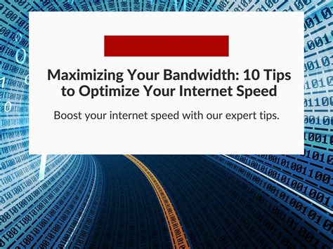 Maximizing Your Bandwidth 10 Tips To Increase Your Internet Speed Redzone Wireless