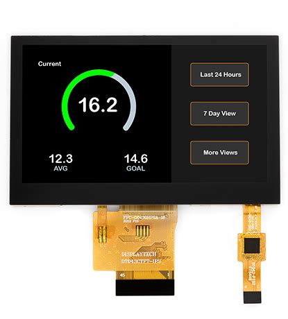 DT CTFT IPS Series Inch TFT IPS Display By Displaytech SEACOMP