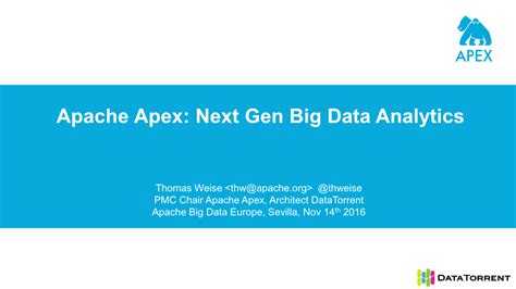 apache apex next gen big data analytics docslib