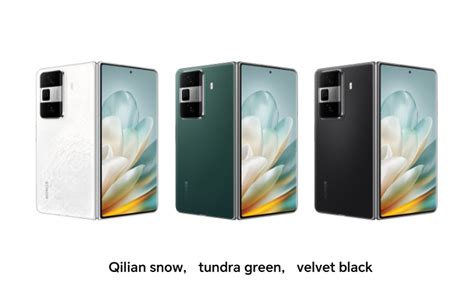 Honor Magic Vs Launched Slimmer Body W Periscope Lens Curved Cover Display