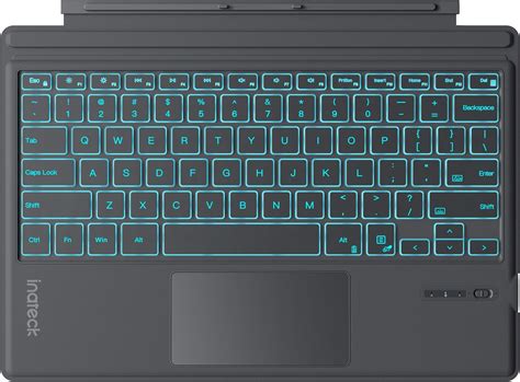 Amazon Com Inateck Surface Pro 7 Keyboard With Precision Touchpad Bluetooth 5 3 7 Color