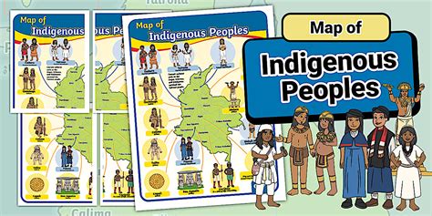 Indigenous Peoples Map Colombia
