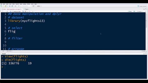 Data Manipulation And Dplyr The R Toolkit Youtube