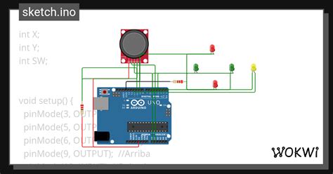 Joystick Wokwi ESP STM Arduino Simulator