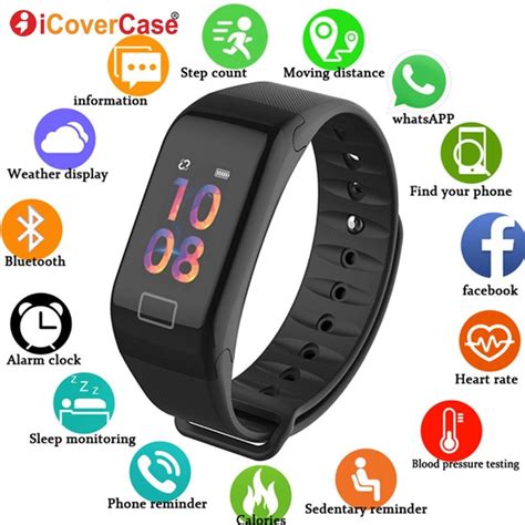 Smart Horloge Hartslag Fitness Tracker Armband Pol Grandado