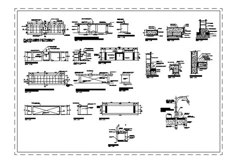 Mesa De Laboratorio De Colegio En DWG Librería CAD