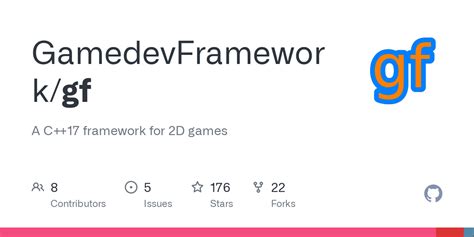 GitHub GamedevFramework Gf A C 17 Framework For 2D Games