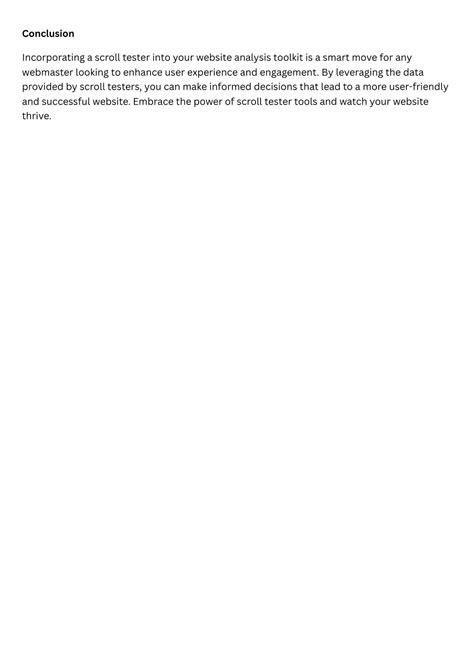 PPT Understanding The Benefits Of Scroll Tester Tools PowerPoint Presentation ID