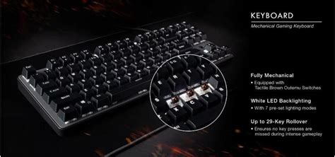 Tecware Ignite Keyboard Computers And Tech Parts And Accessories Computer Keyboard On Carousell