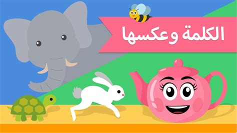 فيديو تعليمي للاطفال تعلم الكلمة وعكسها Youtube