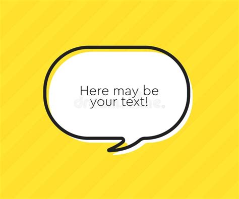Quote Frame Blank Text Quote Boxes Message Stock Illustration