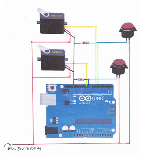 Operating Model Railway Turn Outs With Servos Page 2 Programming