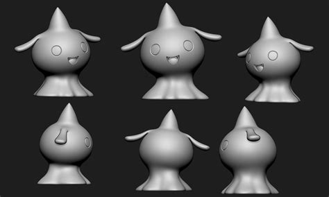 Digimon Gummymon With 2 Poses 3d Model 3d Printable Cgtrader