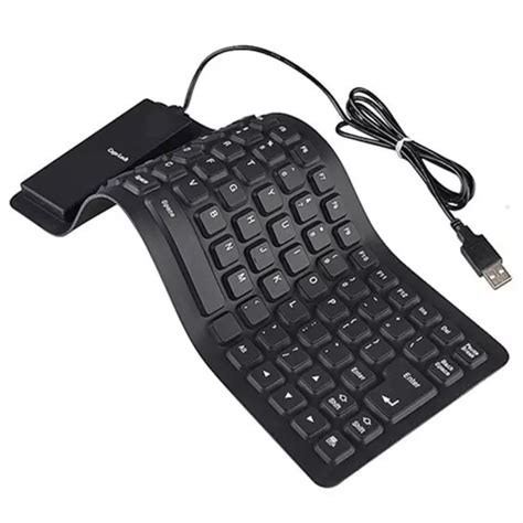 Jual Keyboard Luar External Usb Flexible Karet Usb Keyboard Laptop