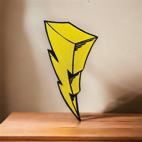 Lightning Bolt Patch Etsy Lightning Bolt Patch Etsy