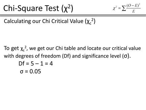 Ppt Chi Square Test Powerpoint Presentation Free Download Id