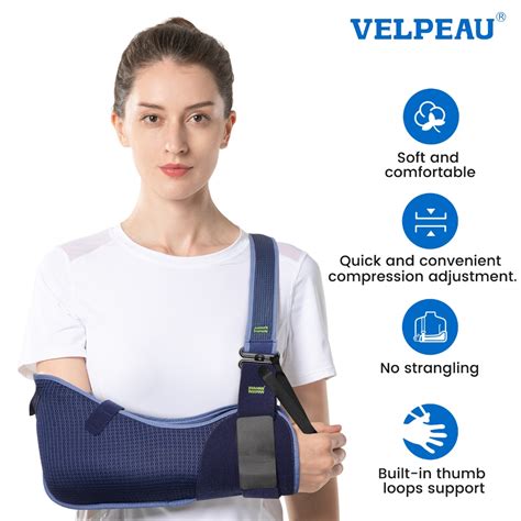 Velpeau Arm Sling Support For Rotator Cuff Recovery Hand Fracture Or