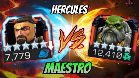 Hercules Vs Maestro 😧🔥 [mcoc] Youtube
