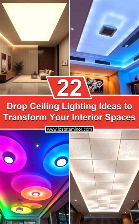 22 Drop Ceiling Lighting Ideas To Transform Your Interior Spaces Lost
