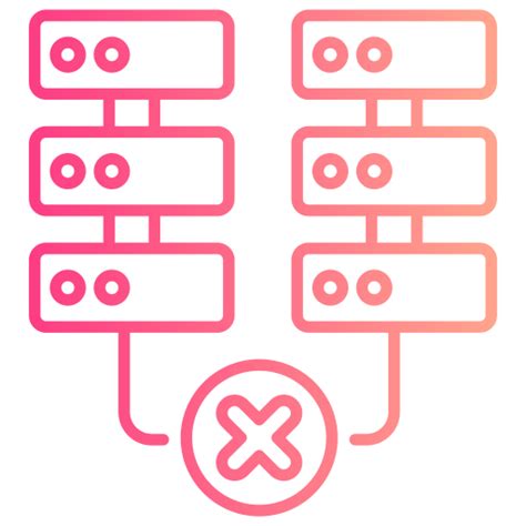 Disconnect Generic Gradient Outline Icon