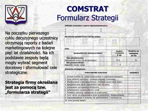 Ppt Comstrat Symulacyjna Gra Decyzyjna Powerpoint Presentation Free Download Id4592006