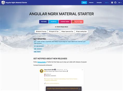 Angular Ngrx Material Starter By Tomastrajan A Angular Template Built At Lightspeed