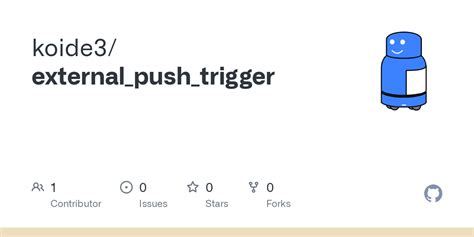 Github Koide3externalpushtrigger