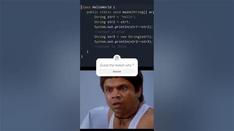 Guess The Reason Why Java Javacoding Javaprogramming Youtube