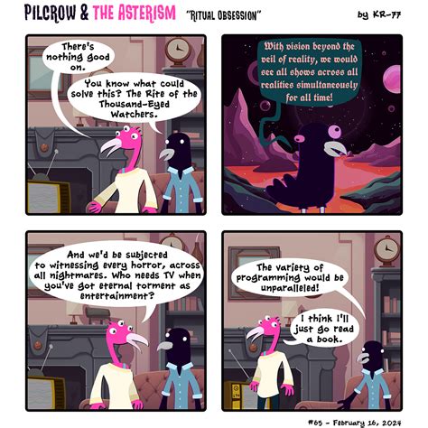 Ritual Obsession Pilcrow And The Asterism An Eldritch Humor Webcomic