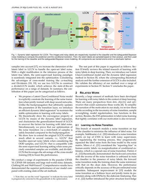 Latent Class Conditional Noise Model Deepai