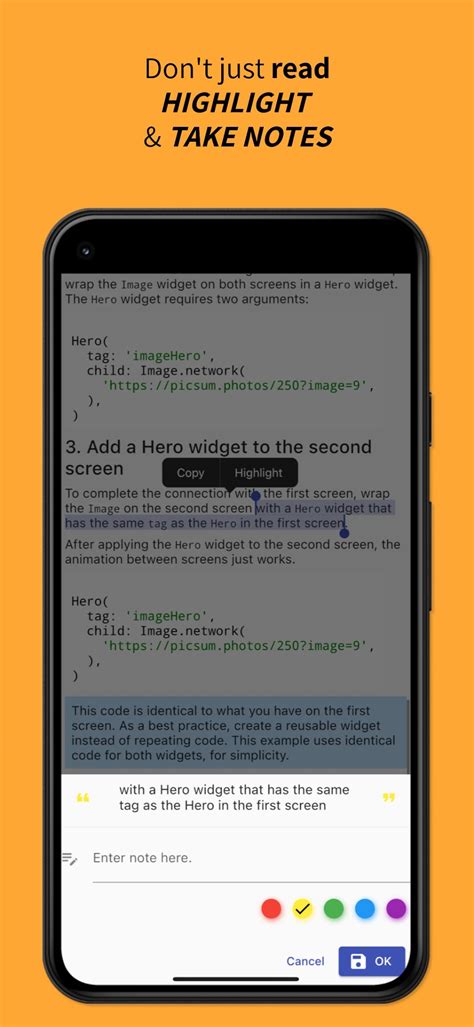 Flutter Offline Cookbook Para Android Descargar