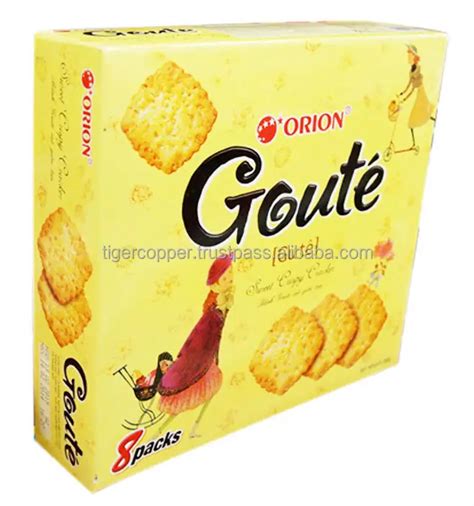 Orion Goute Biscuits Box 288g - Buy Orion Goute Biscuit,Goute Cracker ...
