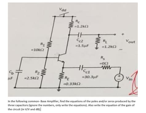 Solved In The Exercise Only Ask For The Equations Of Poles Chegg Com