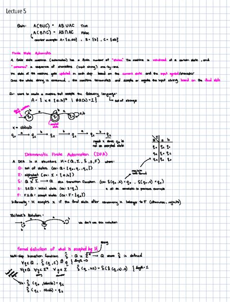 Lecture 5 Finite State Automata Lecture 5 Quiz A Buc Abuac Ga Bac