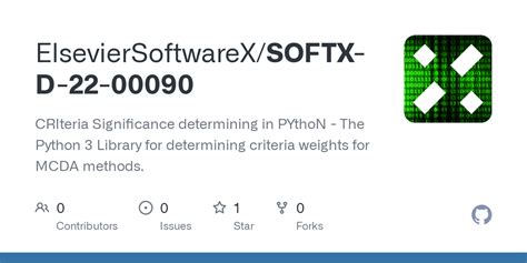 github elseviersoftwarex softx d 22 00090 criteria significance
