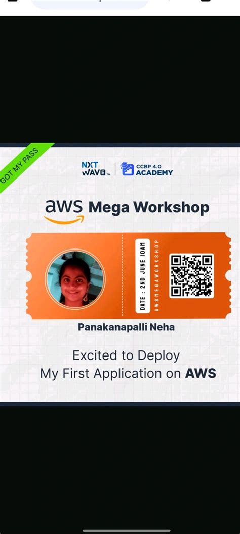 neha panakanapalli on linkedin nxtwave aws cloud ccbpians ccbpacademy