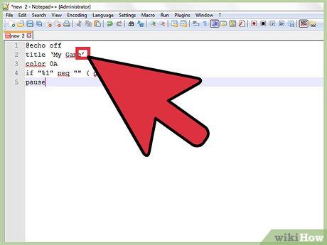Cara Membuat Permainan Video Dengan CMD 9 Langkah Dengan Gambar