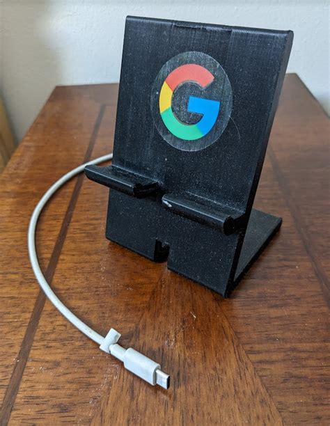 Google Pixel Phone Stand By Vrimech Download Free Stl Model Printables Com
