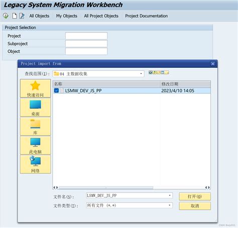 sap lsmw批导工具 csdn博客