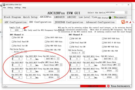 ADC32RF42EVM ADC32RFXX EVM GUI Data Converters Forum Data Converters TI E2E Support Forums