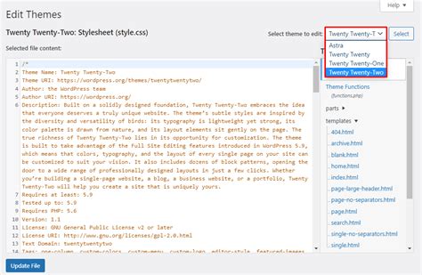 WordPress Theme Editor What It Is Tips And Tricks And More