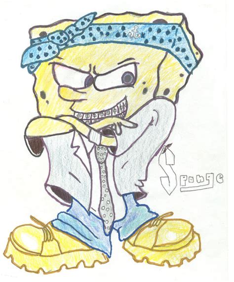 Spongebob Is So Gangsta By Funkmasterlex On Deviantart