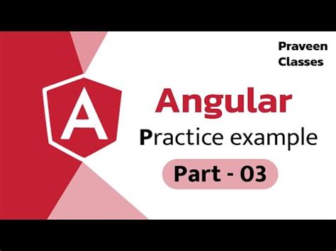 Learn Angular Practice Examples Part Angular YouTube