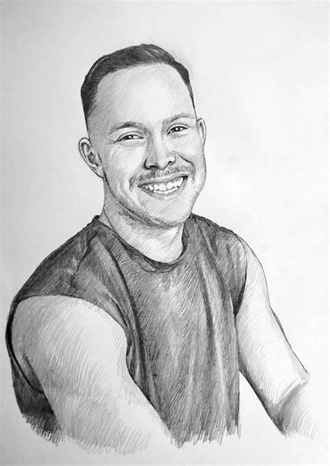 Entry 242 By Suhendrilie For Highly Detailed A4 Portrait Sketch Freelancer