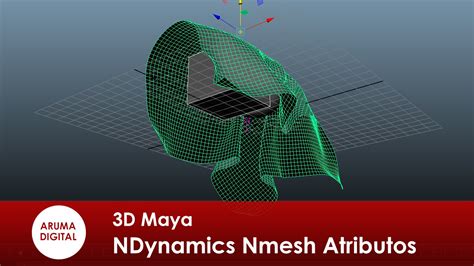 3D Maya 181 Dinamicas NDynamics Nmesh Atributos - YouTube